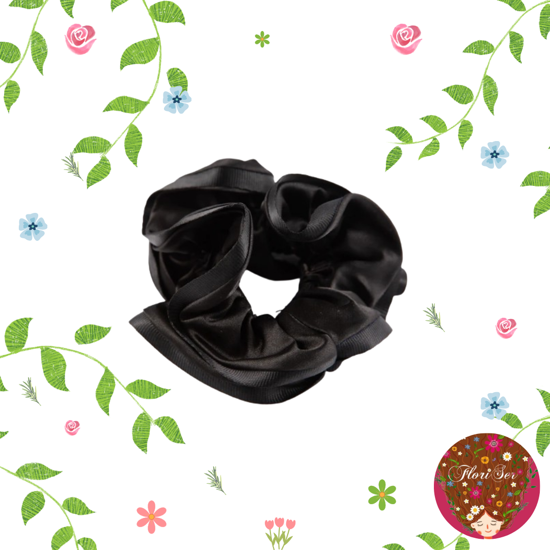 Collet de Satín Grande – Accesorio Elegante para Cabello – FloriSer ...